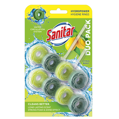 Sanitar Hygiene Rings Citrus Burst HYDROPOWER TECHNOLOGY - Meteor Grupa ...